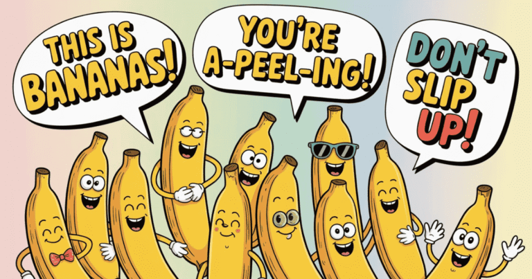 256+ Funny Banana Puns So Good You’ll Split With Laughter